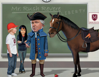 {Review} Adventures of Rush Revere Book Series - From Crayons to Keyboards